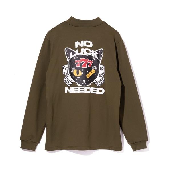 『タイムセール実施中』ZOZO問い合わせ番号:89734265ショップ:DEVEREUX GOLF，デヴァローゴルフブランド:DEVEREUX GOLF，デヴァローゴルフ商品名:No Luck Needed KRモックネックTシャツカテゴリ...