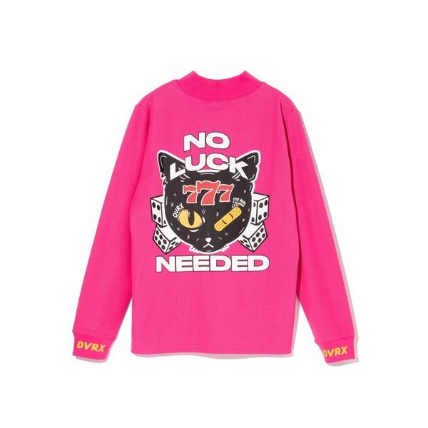 『タイムセール実施中』ZOZO問い合わせ番号:89734465ショップ:DEVEREUX GOLF，デヴァローゴルフブランド:DEVEREUX GOLF，デヴァローゴルフ商品名:No Luck NeededモックネックロングスリーブTシャツ...