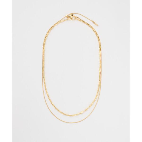 ZOZO問い合わせ番号:89765241ショップ:DISCOAT，ディスコートブランド:DISCOAT，ディスコート商品名:【GOLDY】スネークダブルチェーンSETネックレスカテゴリ:アクセサリー>ネックレスブランド品番:DCZ10...