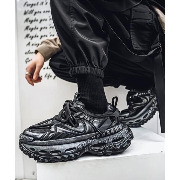 ZOZO問い合わせ番号:89767994ショップ:SILVER BULLET，シルバーバレットブランド:.KOM，ドットコム，SILVER BULLET，シルバーバレット商品名:『.KOM/ドットケーオーエム』ホイールソール厚底スニーカー【...