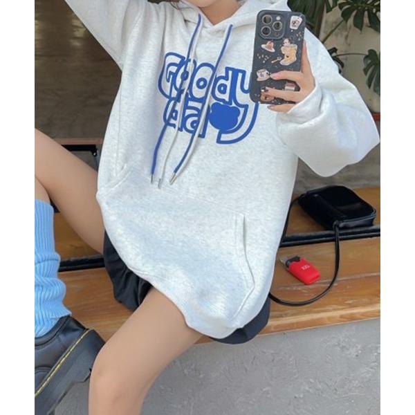 『タイムセール実施中』ZOZO問い合わせ番号:89799361ショップ:aimoha，アイモハブランド:aimoha，アイモハ商品名:ビッグプリント裏起毛プルオーバーパーカー (AW)カテゴリ:トップス>パーカーブランド品番:ouh1...