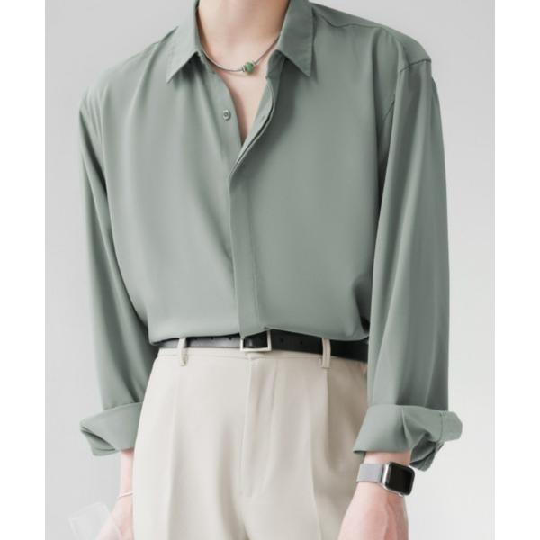 『タイムセール実施中』ZOZO問い合わせ番号:89860382ショップ:Sense Market，センスマーケットブランド:Otte，オッテ商品名:ルーズスタイリッシュサテンシャツカテゴリ:トップス>シャツ/ブラウスブランド品番:Ot...