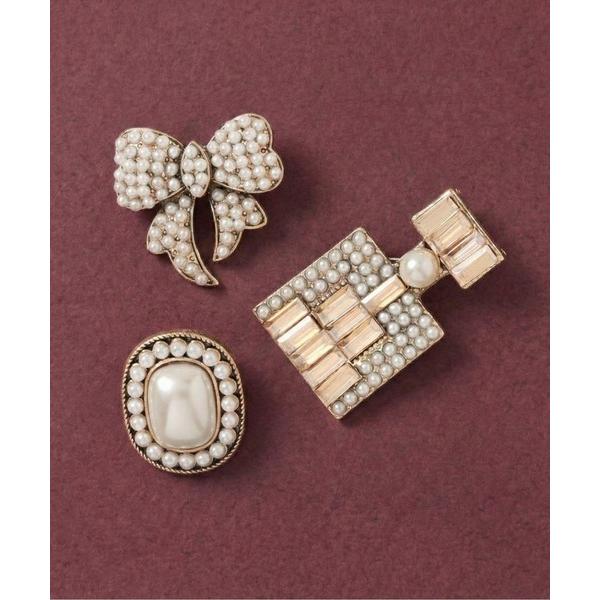 ZOZO問い合わせ番号:89861178ショップ:Histoire，イストワールブランド:styiro，スタイロ，histoire，イストワール商品名:【人気アイテムランキング1位獲得！】アンティークビジューブローチセットカテゴリ:アクセサ...