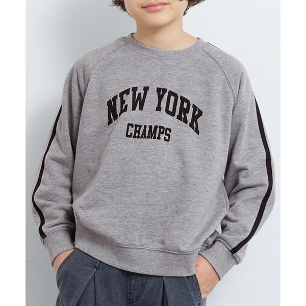 『セール実施中』ZOZO問い合わせ番号:89861499ショップ:coca，コカブランド:coca（coca），コカ商品名:【WEB限定セール】キッズ 袖ラインロゴプリントラグランスウェットカテゴリ:トップス>スウェットブランド品番:...