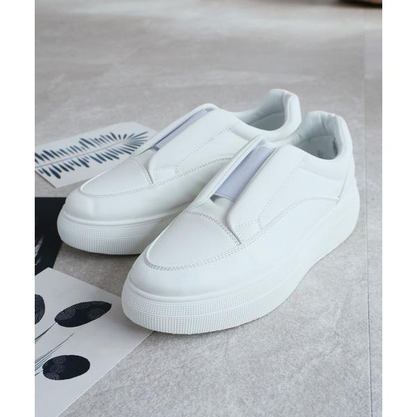 『セール実施中』ZOZO問い合わせ番号:89861573ショップ:VIVIAN COLLECTION，ヴィヴィアンコレクションブランド:VIVIAN，ヴィヴィアン商品名:厚底ゴムデザインスリッポンスニーカーカテゴリ:シューズ>スニーカ...