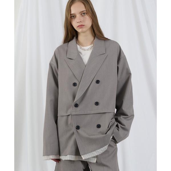 ZOZO問い合わせ番号:89893167ショップ:epnok，エプノックブランド:selle glant，セレグランテ商品名:DOUBLE TAILORED 2WAY JACKET/ダブルテーラード2WAYジャケットカテゴリ:ジャケット/ア...