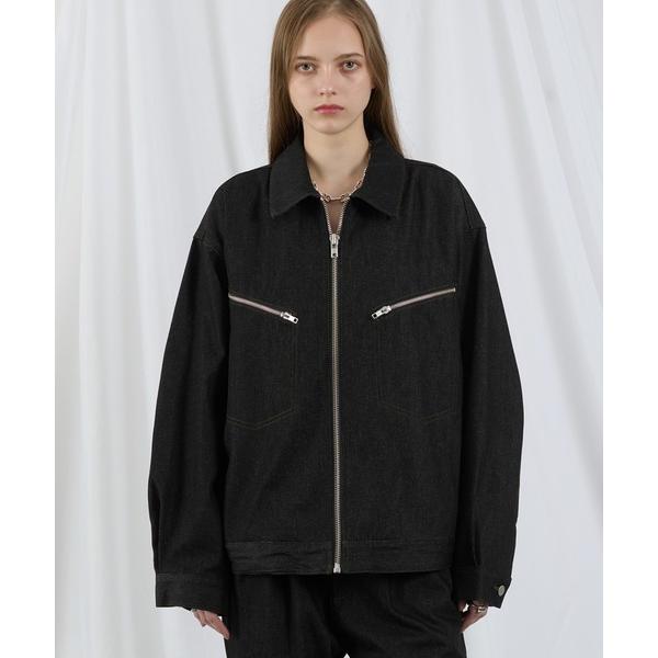 『セール実施中』ZOZO問い合わせ番号:89893175ショップ:epnok，エプノックブランド:selle glant，セレグランテ商品名:RIGID DENIM ZIPUP JAKET/リジットデニムジップアップジャケットカテゴリ:ジャ...