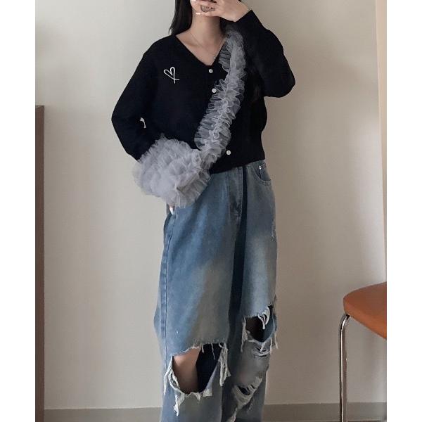『セール実施中』ZOZO問い合わせ番号:89893764ショップ:nemne store，ネンネストアブランド:nemne store，ネンネストア商品名:《Delfy》フリルチュールショルダーバッグカテゴリ:バッグ>ショルダーバッグ...