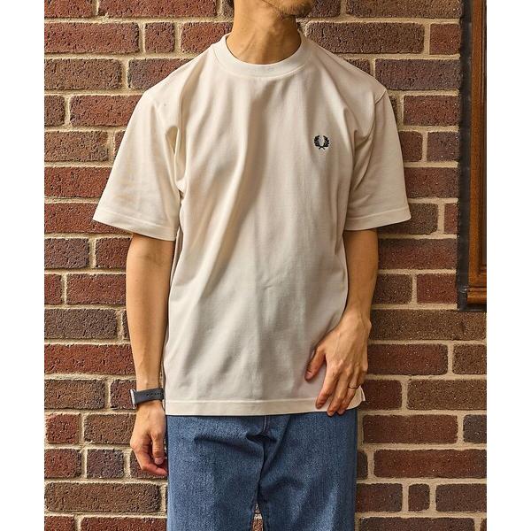 ZOZO問い合わせ番号:89894019ショップ:SHIPS，シップスブランド:FRED PERRY，フレッドペリー，SHIPS，シップス商品名:【SHIPS別注】FRED PERRY:COOLMAX(R) 鹿の子 ワンポイント ロゴ Tシ...