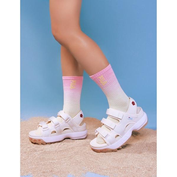 『タイムセール実施中』ZOZO問い合わせ番号:89894455ショップ:FILA，フィラブランド:FILA，フィラ商品名:DISRUPTOR SD PUFFY U-CITYカテゴリ:シューズ>サンダルブランド品番:USS25027素材...