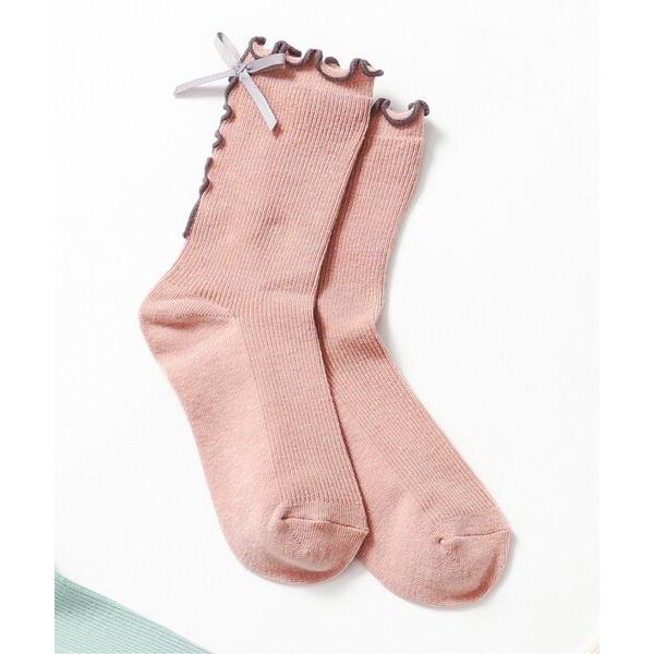 ※このアイテムは返品・交換対象外商品です。ZOZO問い合わせ番号:89925833ショップ:F.O.Online Store，エフオーオンラインストアブランド:apres les cours，アプレレクール商品名:リボンメローソックスカテゴ...