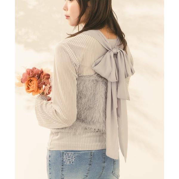 ZOZO問い合わせ番号:89926815ショップ:LB/S，エルビーエスブランド:Os Occasions，オズオケージョンズ商品名:Os　-オズ-　オーガンジーリボンビスチェカテゴリ:トップス>キャミソールブランド品番:203243...