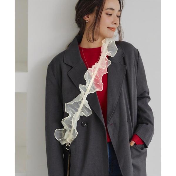 ZOZO問い合わせ番号:89927400ショップ:titivate，ティティベイトブランド:titivate，ティティベイト商品名:パール付きチュールスマホショルダーカテゴリ:PC・スマホグッズ/家電>スマホグッズブランド品番:AEW...