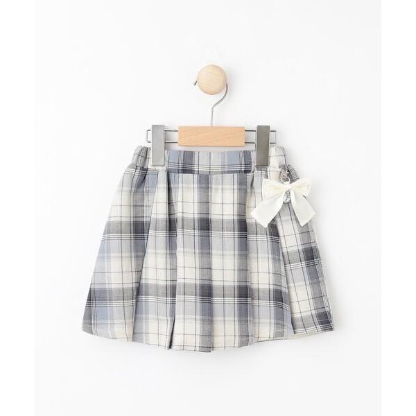 『タイムセール実施中』ZOZO問い合わせ番号:89927552ショップ:SHOO・LA・RUE，シューラルーブランド:SHOO・LA・RUE，シューラルー商品名:【110-140cm】チャーム付きチェックプリーツスカパンカテゴリ:スカート&...