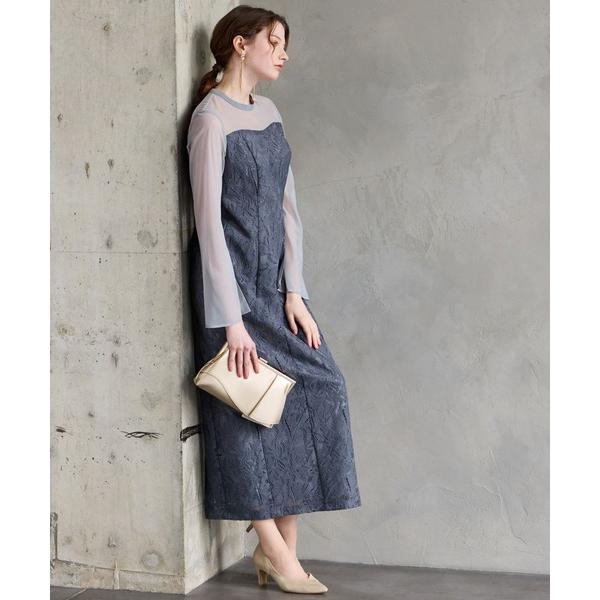 『セール実施中』ZOZO問い合わせ番号:89927933ショップ:AIMER，エメブランド:AIMER，エメ商品名:【WEB限定】オーナメント柄レースIラインパーティードレス　結婚式　お呼ばれ　ドレス　20代 30代 40代カテゴリ:ワンピ...