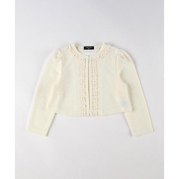 『タイムセール実施中』ZOZO問い合わせ番号:89928264ショップ:COMME CA ISM，コムサイズムブランド:COMME CA ISM，コムサイズム商品名:フォーマル ジャージーツイードボレロ(140-160cm)カテゴリ:トップ...