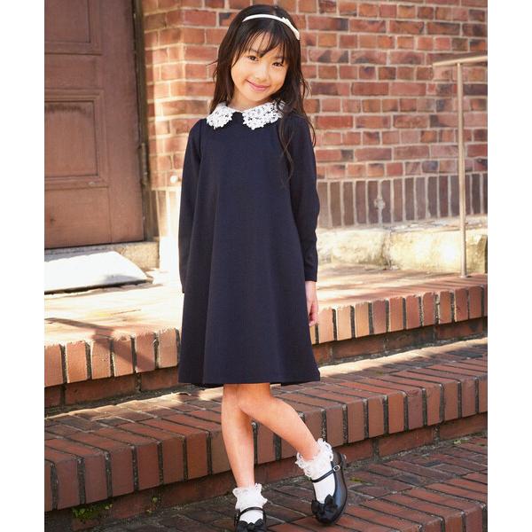 『タイムセール実施中』ZOZO問い合わせ番号:89928265ショップ:COMME CA ISM，コムサイズムブランド:COMME CA ISM，コムサイズム商品名:フォーマル レース襟付きポンチ ワンピース(100-130cm)カテゴリ:...