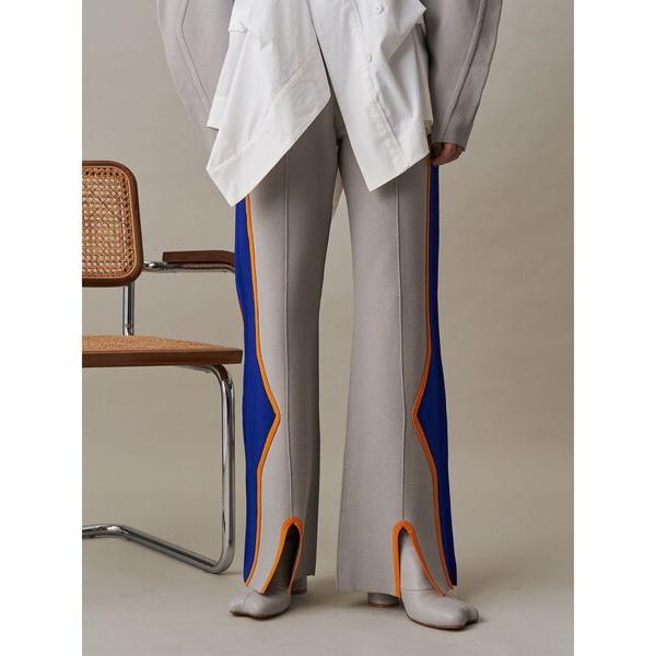 『セール実施中』ZOZO問い合わせ番号:89960426ショップ:UN3D.，アンスリードブランド:UN3D.，アンスリード商品名:MULTICOLOR WAVE LINE KNIT PT / マルチカラーウェーブラインニットパンツカテゴリ...