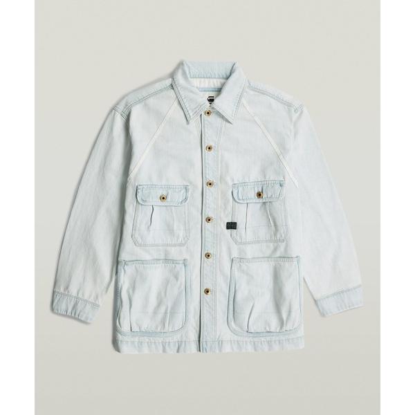 『タイムセール実施中』ZOZO問い合わせ番号:89961139ショップ:G-STAR RAW，ジースター・ロゥブランド:G-STAR，ジースター商品名:OVERSIZED CHORE JACKET/オーバーサイズチョアジャケット/デニムカバ...