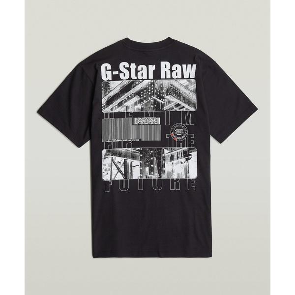 『セール実施中』ZOZO問い合わせ番号:89961322ショップ:G-STAR RAW，ジースター・ロゥブランド:G-STAR，ジースター商品名:BARCODE BACK GRAPHIC LOOSE T-SHIRT/バックグラフィックプリン...
