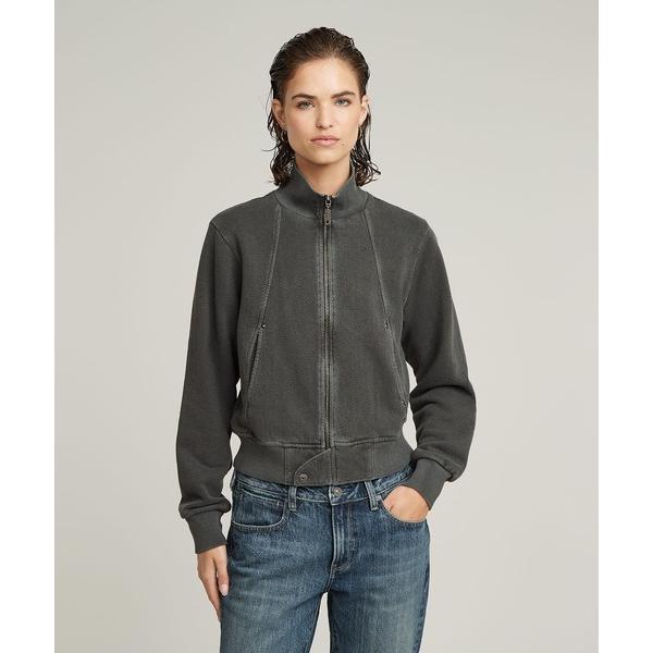 『タイムセール実施中』ZOZO問い合わせ番号:89961335ショップ:G-STAR RAW，ジースター・ロゥブランド:G-STAR，ジースター商品名:OVERDYED SLIM TRACK SWEATER JACKET/オーバーダイスリム...