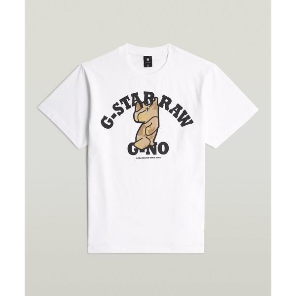 『セール実施中』ZOZO問い合わせ番号:89961379ショップ:G-STAR RAW，ジースター・ロゥブランド:G-STAR，ジースター商品名:G-NO LOOSE GRAPHIC T-SHIRT/マスコットグラフィックプリントオーバーサ...