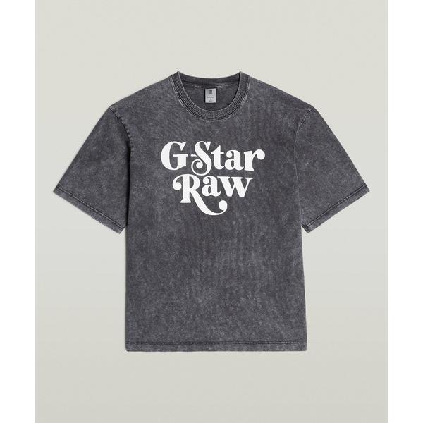 『セール実施中』ZOZO問い合わせ番号:89961380ショップ:G-STAR RAW，ジースター・ロゥブランド:G-STAR，ジースター商品名:UNISEX FOXY BOXY T-SHIRT/オーバーダイグラフィックロゴTシャツカテゴリ...