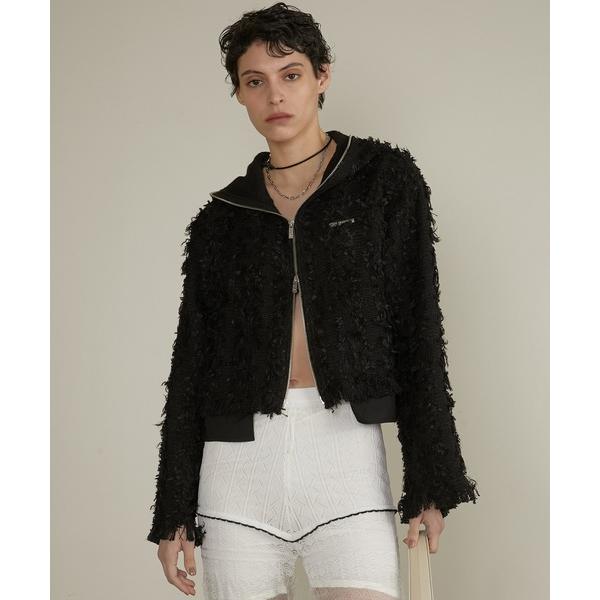 『タイムセール実施中』ZOZO問い合わせ番号:89961742ショップ:PRANK PROJECT，プランクプロジェクトブランド:PRANK PROJECT，プランクプロジェクト商品名:ツイードフーディ / Tweed Hoodieカテゴリ...