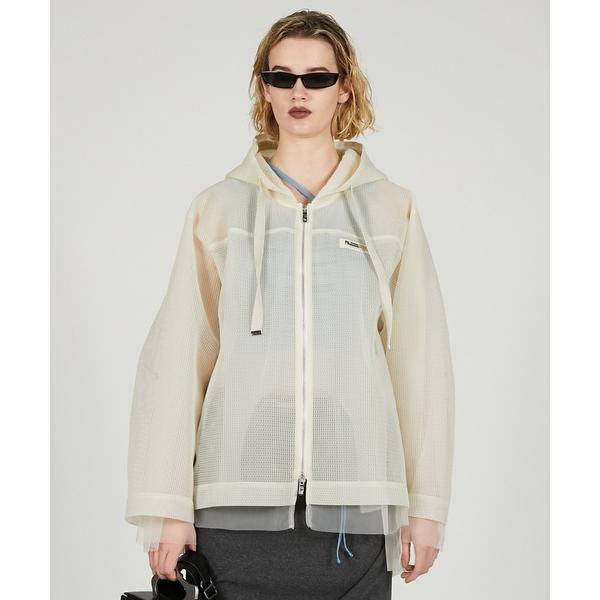 『タイムセール実施中』ZOZO問い合わせ番号:89961807ショップ:PRANK PROJECT，プランクプロジェクトブランド:PRANK PROJECT，プランクプロジェクト商品名:チュールレイヤードパーカー / Tulle Layer...