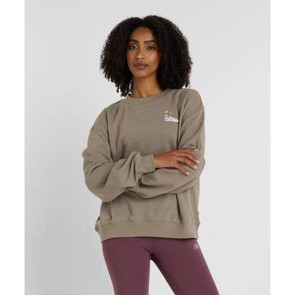 『セール実施中』ZOZO問い合わせ番号:89961877ショップ:New Balance，ニューバランスブランド:New Balance，ニューバランス商品名:フラワーシューズクルーカテゴリ:トップス>スウェットブランド品番:WT51...