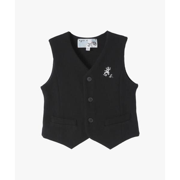 ZOZO問い合わせ番号:89993934ショップ:agnes b.，アニエスベーブランド:agnes b.，アニエスベー商品名:ベビー ジレカテゴリ:トップス>ベストブランド品番:EJ23K393000素材:-原産国:-カラー:ブラッ...