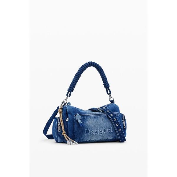 『タイムセール実施中』ZOZO問い合わせ番号:89994984ショップ:Desigual，デシグアルブランド:Desigual，デシグアル商品名:ロープハンドル デニムバッグカテゴリ:バッグ>ハンドバッグブランド品番:25SAXD22...