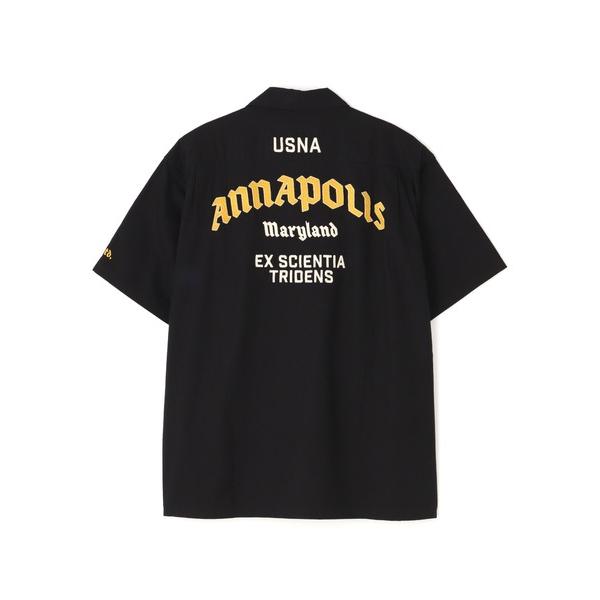 ZOZO問い合わせ番号:89996770ショップ:AVIREX，アヴィレックスブランド:AVIREX，アヴィレックス商品名:ANNAPOLIS WORK SHIRT / アナポリス 半袖ワークシャツ / AVIREX / アヴィレックスカテ...