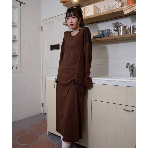 ZOZO問い合わせ番号:89997317ショップ:Jammin.，ジャミン ドットブランド:Nora Lily，ノラリリー商品名:【Nora Lily】「elle」Effortlessly Knit Rib Dressカテゴリ:ワンピース/...