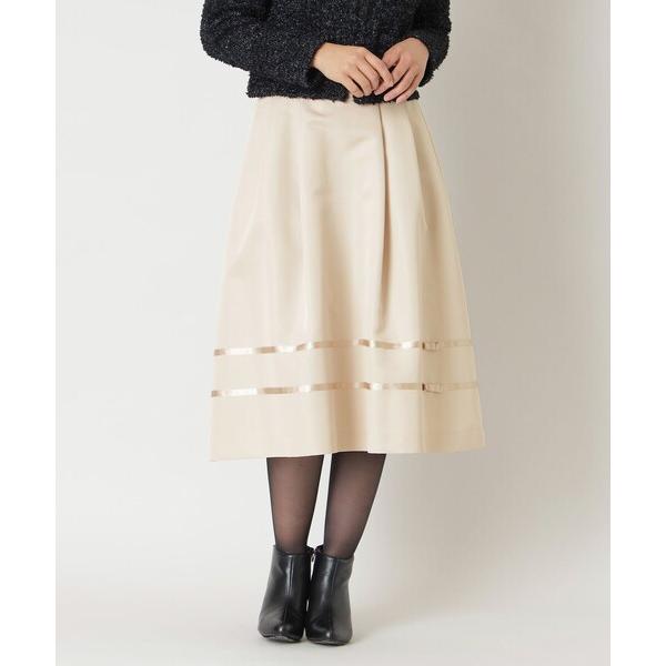 『タイムセール実施中』ZOZO問い合わせ番号:90027825ショップ:TO BE CHIC，トゥー ビー シックブランド:TO BE CHIC，トゥー ビー シック商品名:ライトグログラン タックスカートカテゴリ:スカート>スカート...