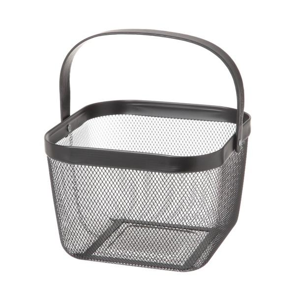 ZOZO問い合わせ番号:90027914ショップ:LAKOLE，ラコレブランド:LAKOLE，ラコレ商品名:ハンドルワイヤーバスケット / 234942カテゴリ:インテリア>収納グッズブランド品番:234942素材:鉄　PU原産国:C...