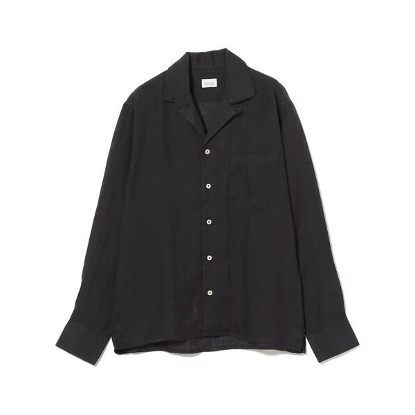 ZOZO問い合わせ番号:90028031ショップ:BEAMS MEN，ビームス メンブランド:BEAMS F，ビームスエフ商品名:【別注】ALESSANDRO GHERARDI / リネン オープンカラーシャツカテゴリ:トップス>シャ...