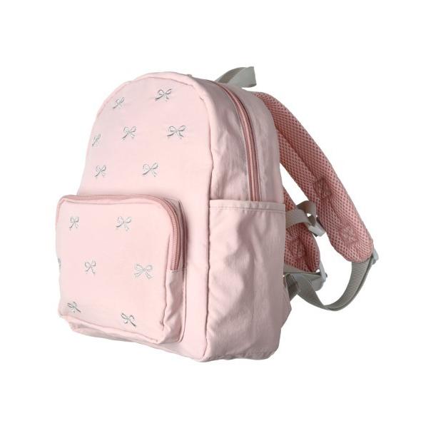 ZOZO問い合わせ番号:90089046ショップ:こどもの森e-shop，コドモノモリイーショップブランド:Kids Foret，キッズフォーレ商品名:リボン・ユニコーン・車・恐竜刺繍リュックカテゴリ:バッグ>バックパック/リュックブ...