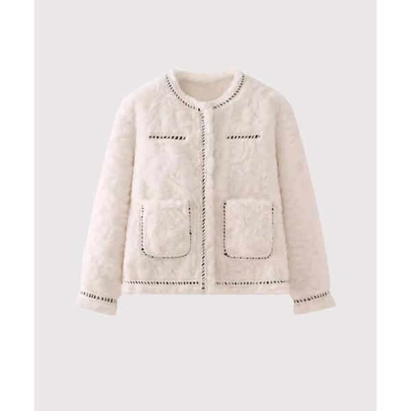 ZOZO問い合わせ番号:90089913ショップ:P L U M STORE，プラム ストアブランド:LA POMME petit，ラポミ・プチ商品名:西野カナ様着用　もふもふフェイクファーコート Cozy Faux Fur Coatカテゴ...