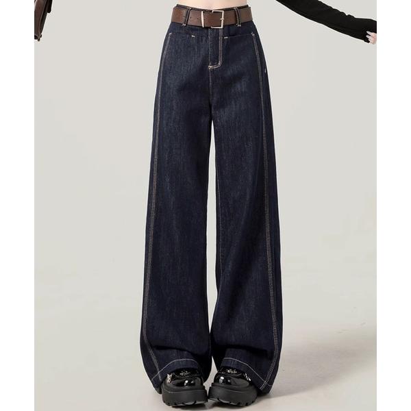 『タイムセール実施中』ZOZO問い合わせ番号:90090426ショップ:Doula Doula，ドゥーラドゥーラブランド:2ly2，トゥーリートゥー商品名:デニムコーデを格上げ！洗練されたハイウエストワイドシルエットデニムカテゴリ:パンツ&...