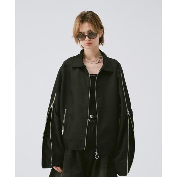『タイムセール実施中』ZOZO問い合わせ番号:90090590ショップ:soerte，ソエルテブランド:soerte，ソエルテ商品名:2way deformation zip jacket / ディフォーメーションジップジャケットカテゴリ:...