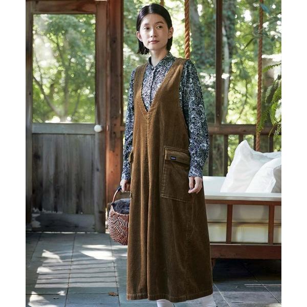 『セール実施中』ZOZO問い合わせ番号:90093531ショップ:FELISSIMO，フェリシモブランド:Sunny clouds，サニークラウズ商品名:サニークラウズ　コール天ジャンパースカートカテゴリ:ワンピース/ドレス>ジャンパ...