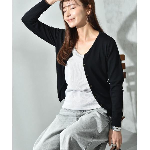 『タイムセール実施中』ZOZO問い合わせ番号:90125298ショップ:INTERPLANET/actuel，インタープラネット/アクチュエルブランド:INTERPLANET，インタープラネット商品名:【接触冷感・ＵＶ】クルーカーディガンカ...