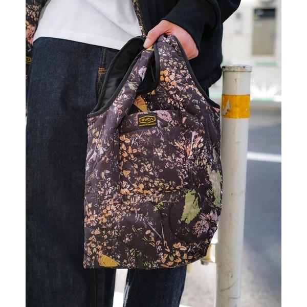 『セール実施中』ZOZO問い合わせ番号:90125682ショップ:BOARDRIDERS，ボードライダーズブランド:RVCA，ルーカ商品名:RVCA メンズ REVERSIBLE RECESSION/ルーカキルティングリバーシブルミニトート...