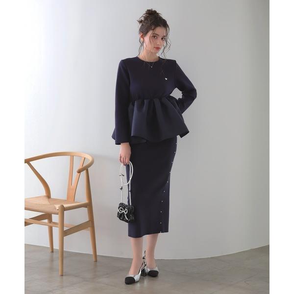 ZOZO問い合わせ番号:90126091ショップ:Meraki，メラキブランド:MERAKI，メラキ商品名:サイドパールニットスカートカテゴリ:スカート>スカートブランド品番:M815素材:ビスコース50%、ナイロン28%、PBT22...