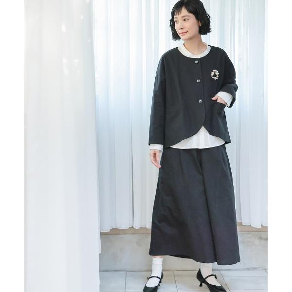 ZOZO問い合わせ番号:90127085ショップ:nissen，ニッセンブランド:Neina，ネイナ商品名:【フォーマル】リネンライクパンツスーツ3点セット（ジャケット＋ブラウス＋スカーチョ） 大きいサイズ有 〔Neina〕カテゴリ:フォー...