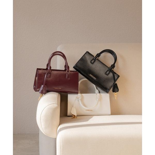 ZOZO問い合わせ番号:90127113ショップ:CHARLES &amp; KEITH，チャールズ＆キースブランド:CHARLES &amp; KEITH，チャールズ &amp; キース商品名:Kerry ミニケリー トートバッグカテゴリ...