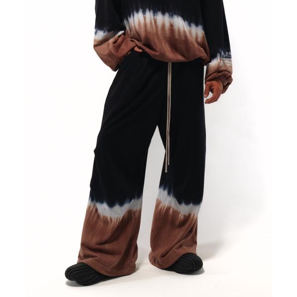 『セール実施中』ZOZO問い合わせ番号:90127191ショップ:L.H.P，エルエイチピーブランド:L.H.P，エルエイチピー商品名:DankeSchon/ダンケシェーン/STEP DYE SWEAT PANTSカテゴリ:パンツ>ス...