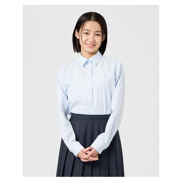 ZOZO問い合わせ番号:90127563ショップ:EASTBOY，イーストボーイブランド:EASTBOY，イーストボーイ商品名:シャツ 長袖 カラー ブラウス 女子 制服 学生服 中学 高校 スクールカテゴリ:トップス>シャツ/ブラウ...