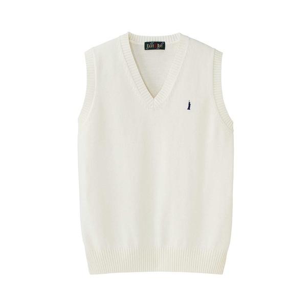 ZOZO問い合わせ番号:90127581ショップ:EASTBOY，イーストボーイブランド:EASTBOY，イーストボーイ商品名:メンズ ベスト 綿 7G 男子 制服 学生服 中学生 高校生 スクールカテゴリ:トップス>ベストブランド品...
